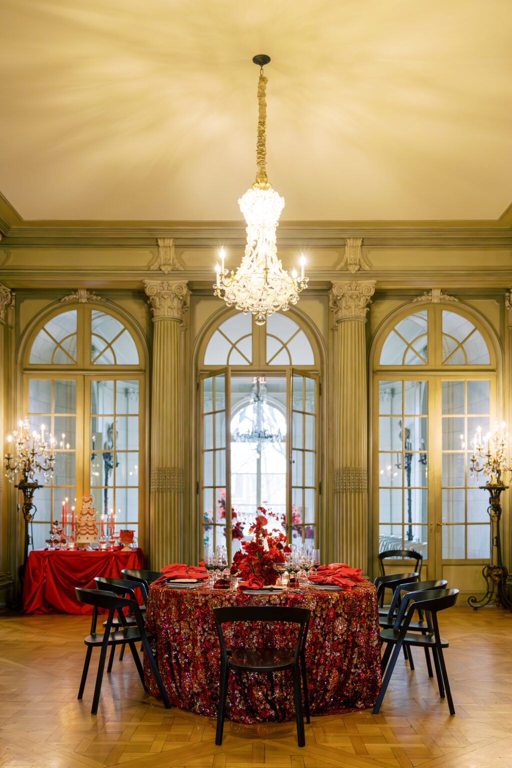 Red Wedding at The Meridian House | DC Wedding Photographers